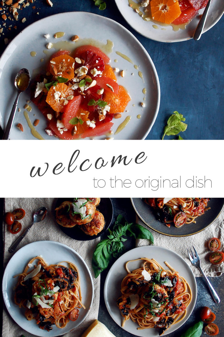 Website Welcome - The Original Dish