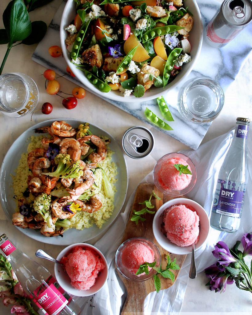 Summer Pairings with DRY Sparkling - The Original Dish