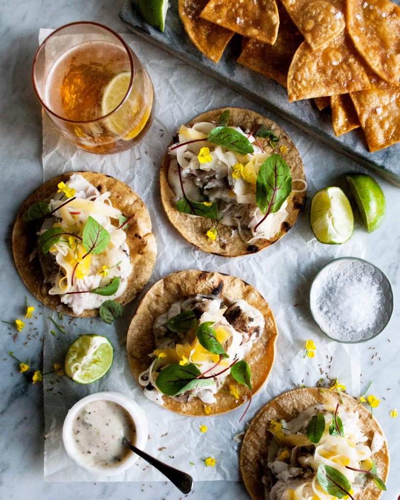 Grilled Fish Tacos - The Original Dish