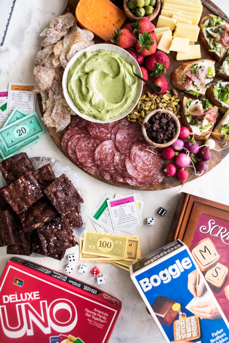 Menu No.1 - Game Night At Home - The Original Dish