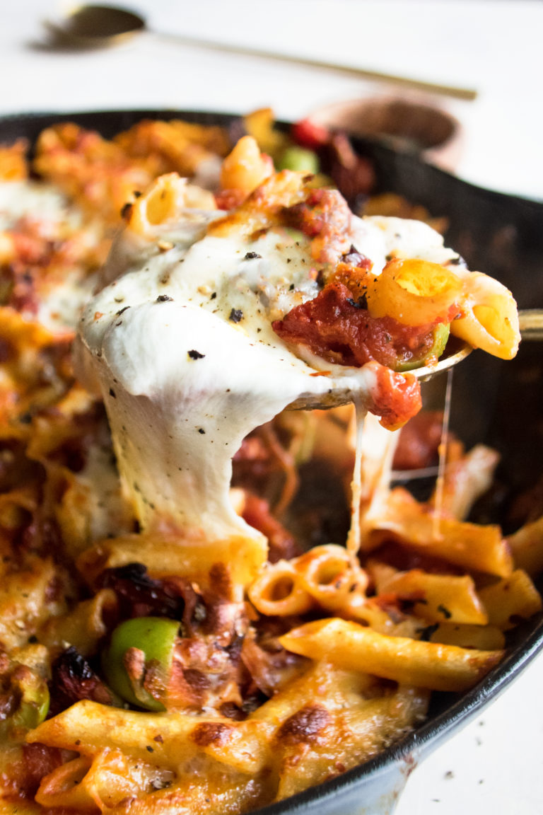 Pantry Baked Mostaccioli - The Original Dish