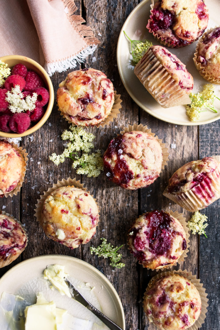 Raspberry Lemon Ricotta Muffins - The Original Dish