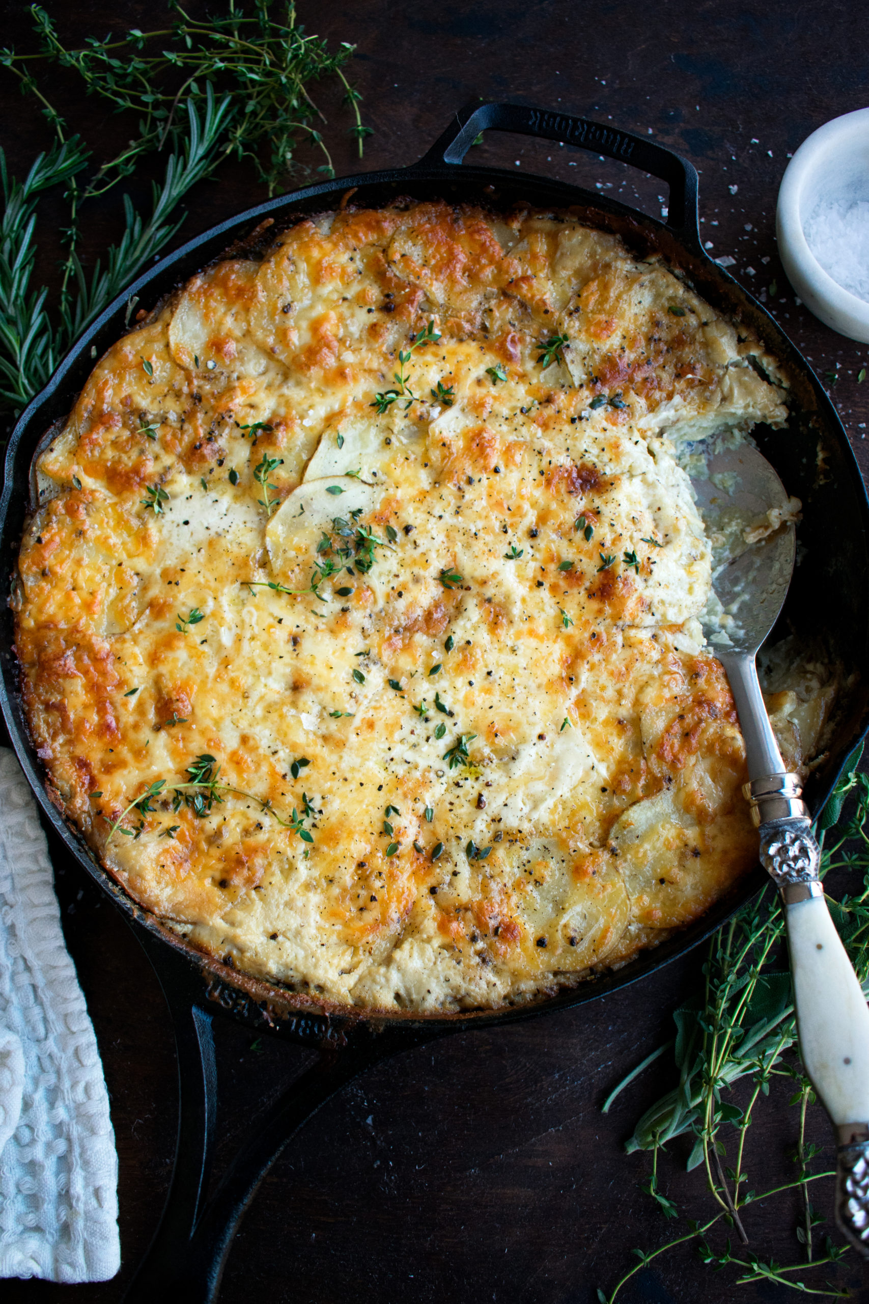 Cheesy Potatoes Au Gratin 1 The Original Dish