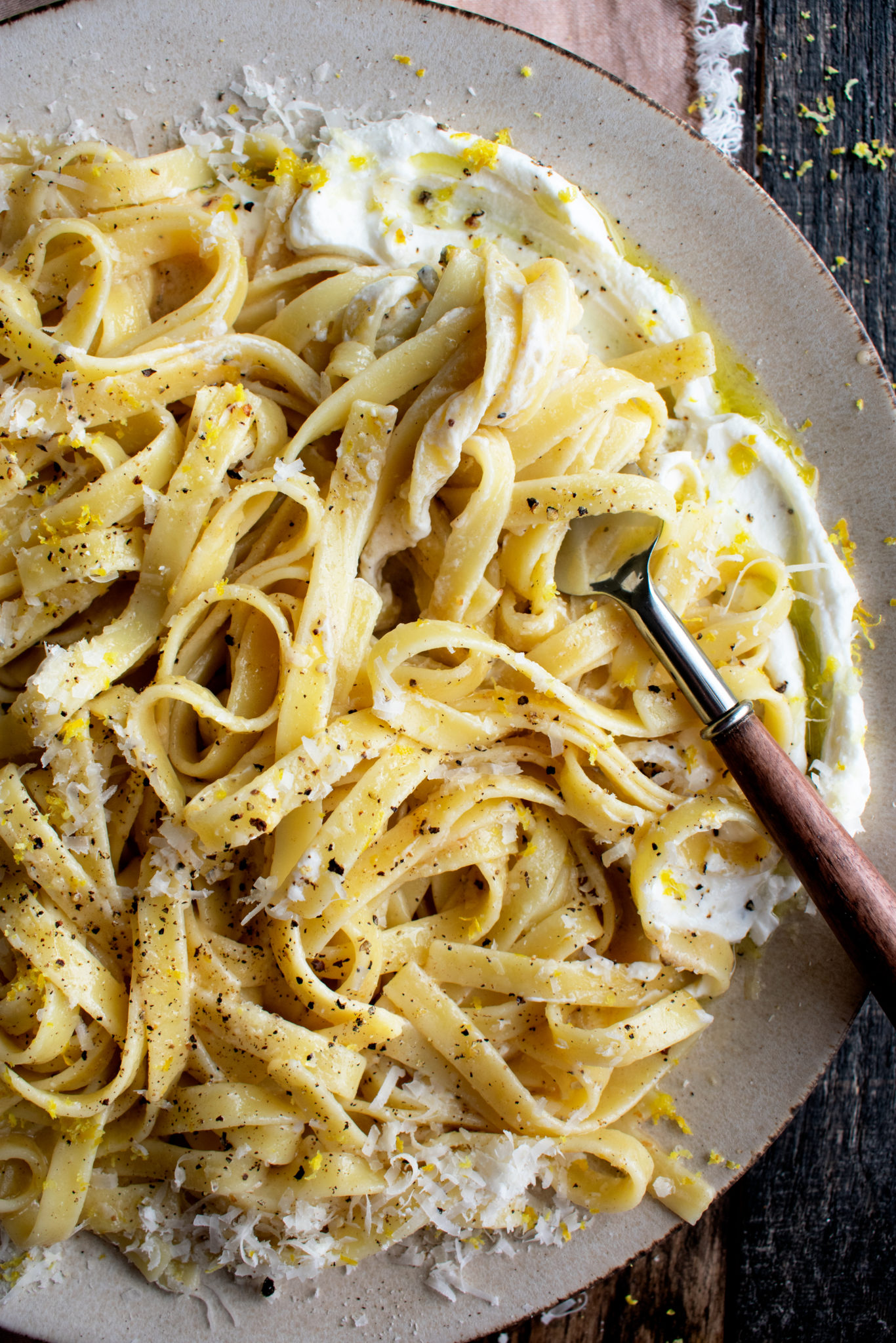 Lemon Ricotta Pasta - The Original Dish