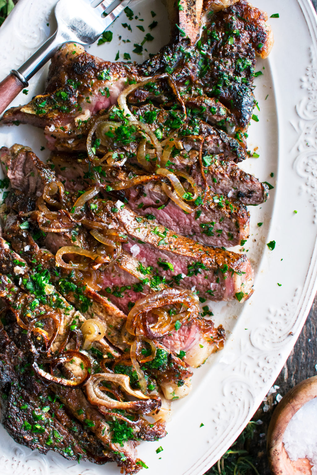 Pan-Roasted Ribeye with Parsley Butter - The Original Dish