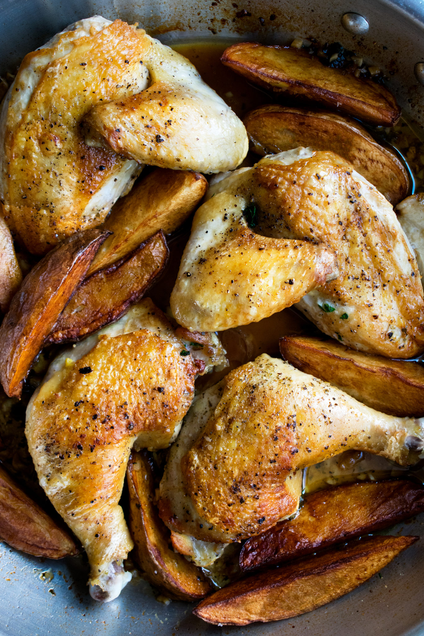 Family Classics: Dad’s Chicken Vesuvio - The Original Dish