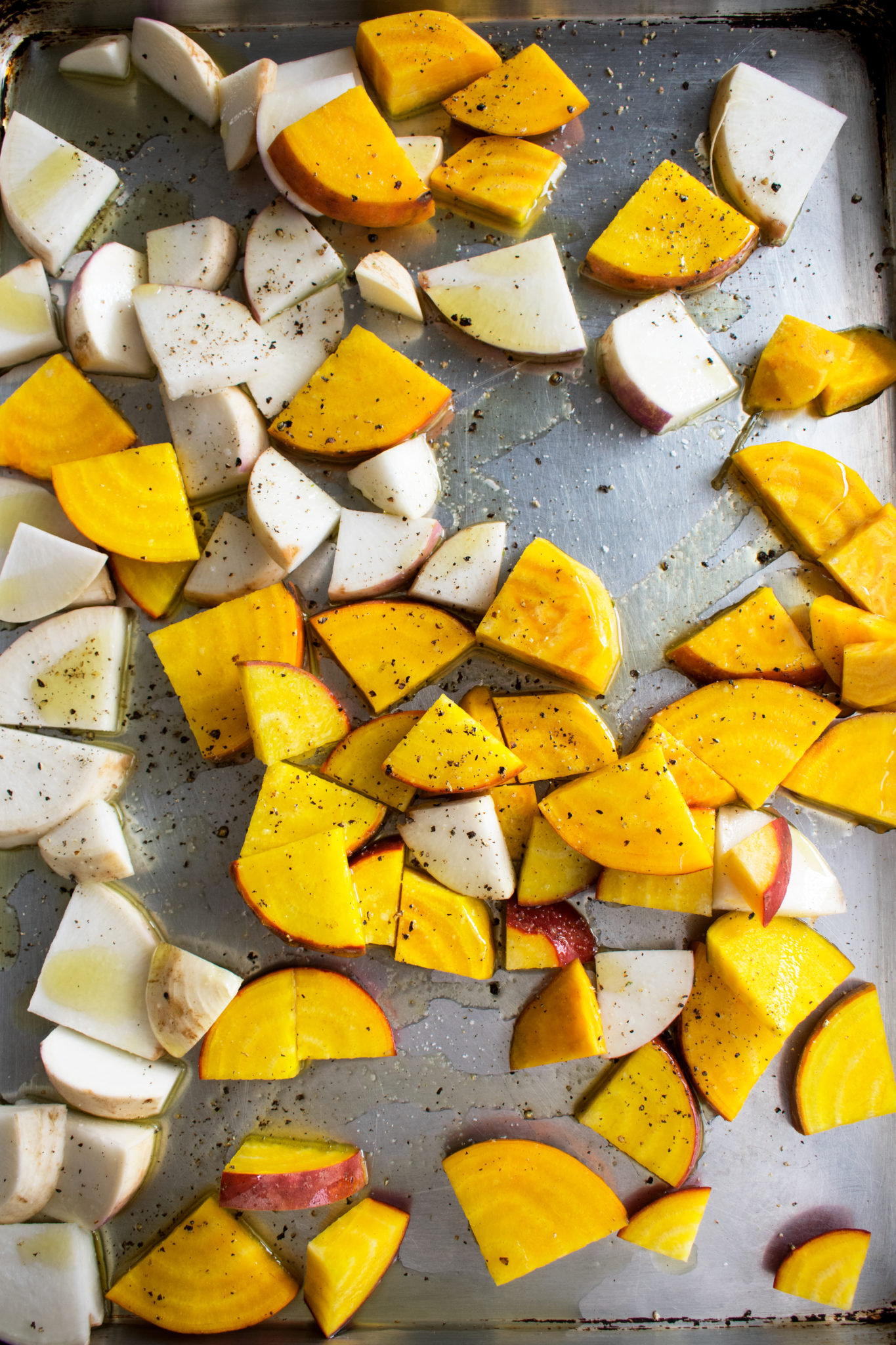 Spring Root Vegetable Salad with Pistachio Vinaigrette - The Original Dish