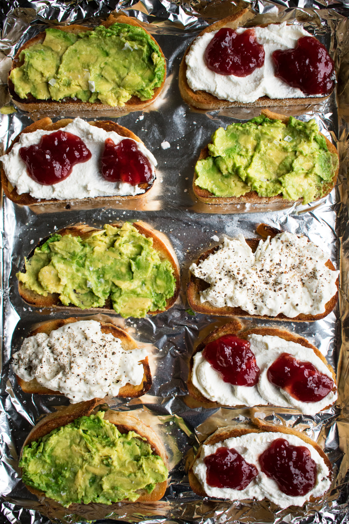 Spring Toast Three Ways - The Original Dish