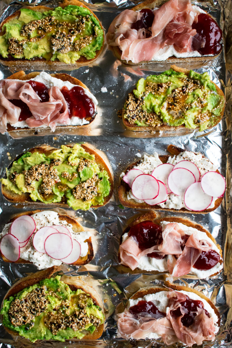 Spring Toast Three Ways - The Original Dish