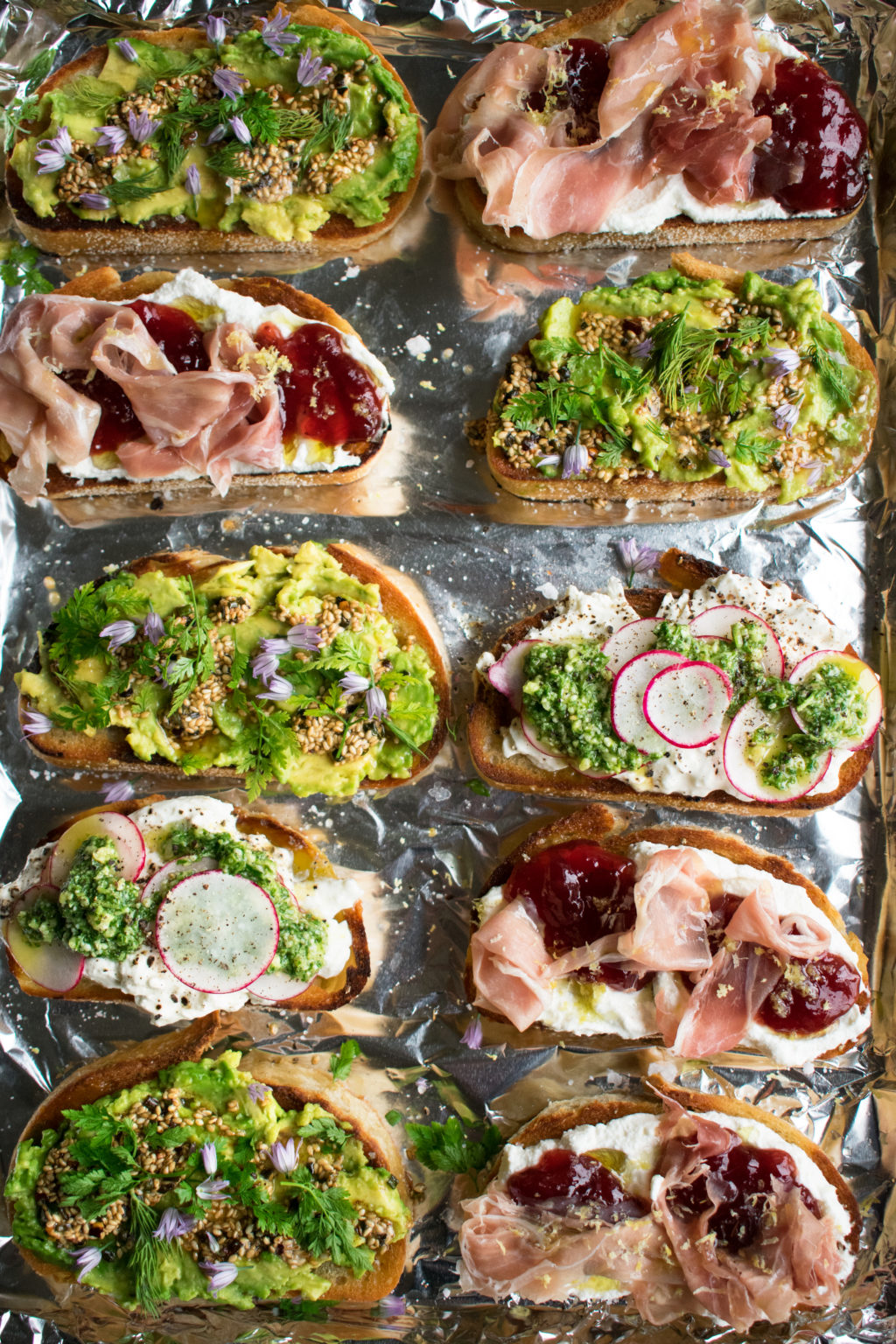 Spring Toast Three Ways - The Original Dish