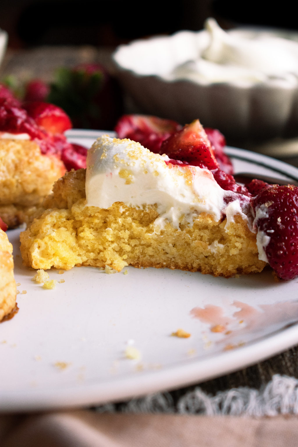 Brown Sugar Strawberry Shortcakes - The Original Dish