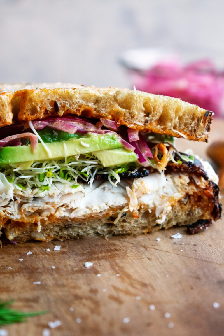 Smoked Turkey Sandwich with Spicy Mayo - The Original Dish