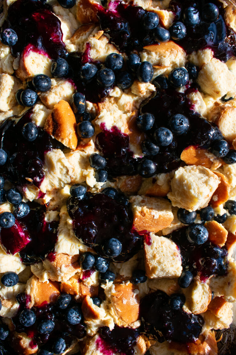 Baked Blueberry French Toast - The Original Dish