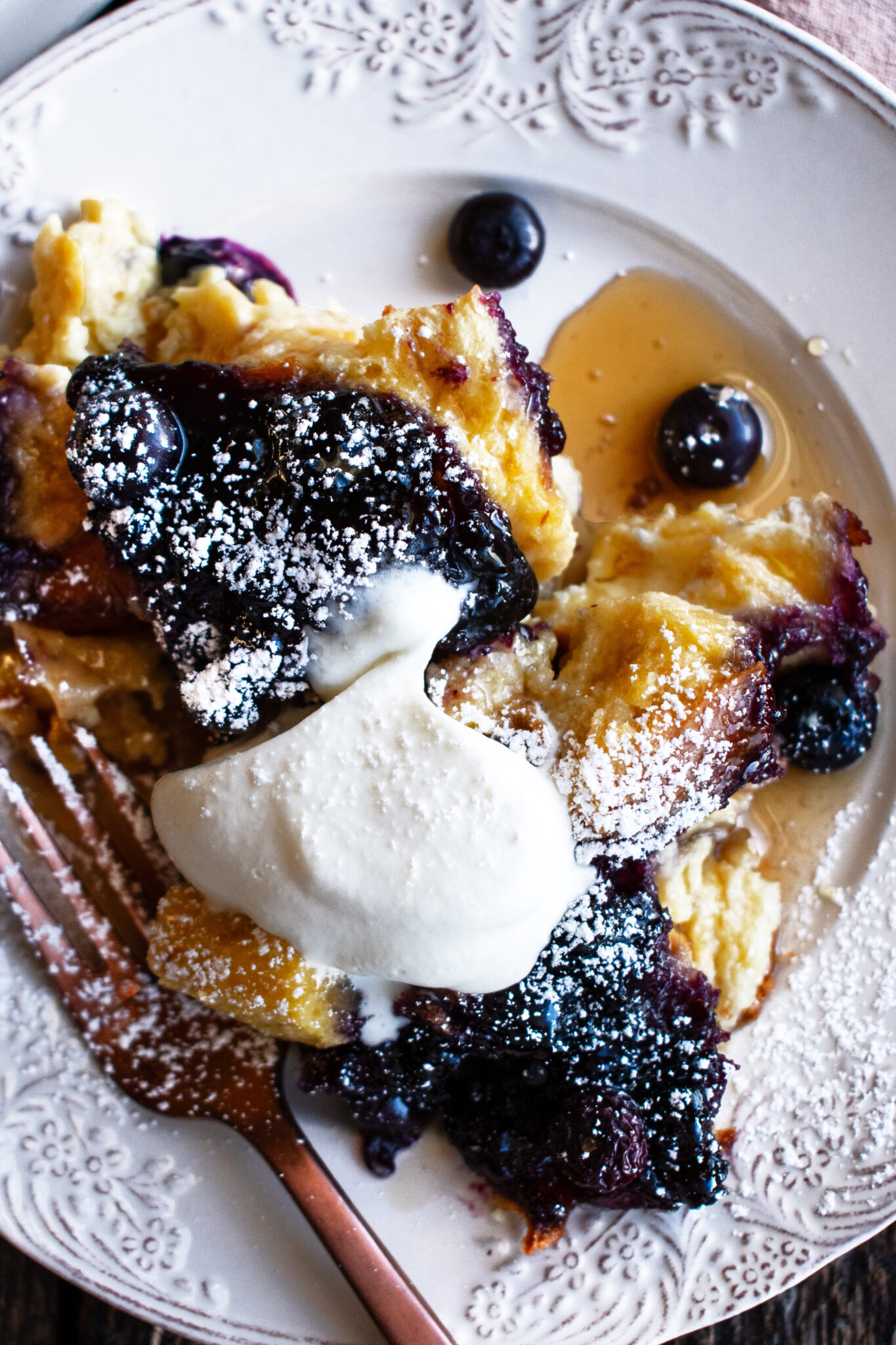 Baked Blueberry French Toast - The Original Dish