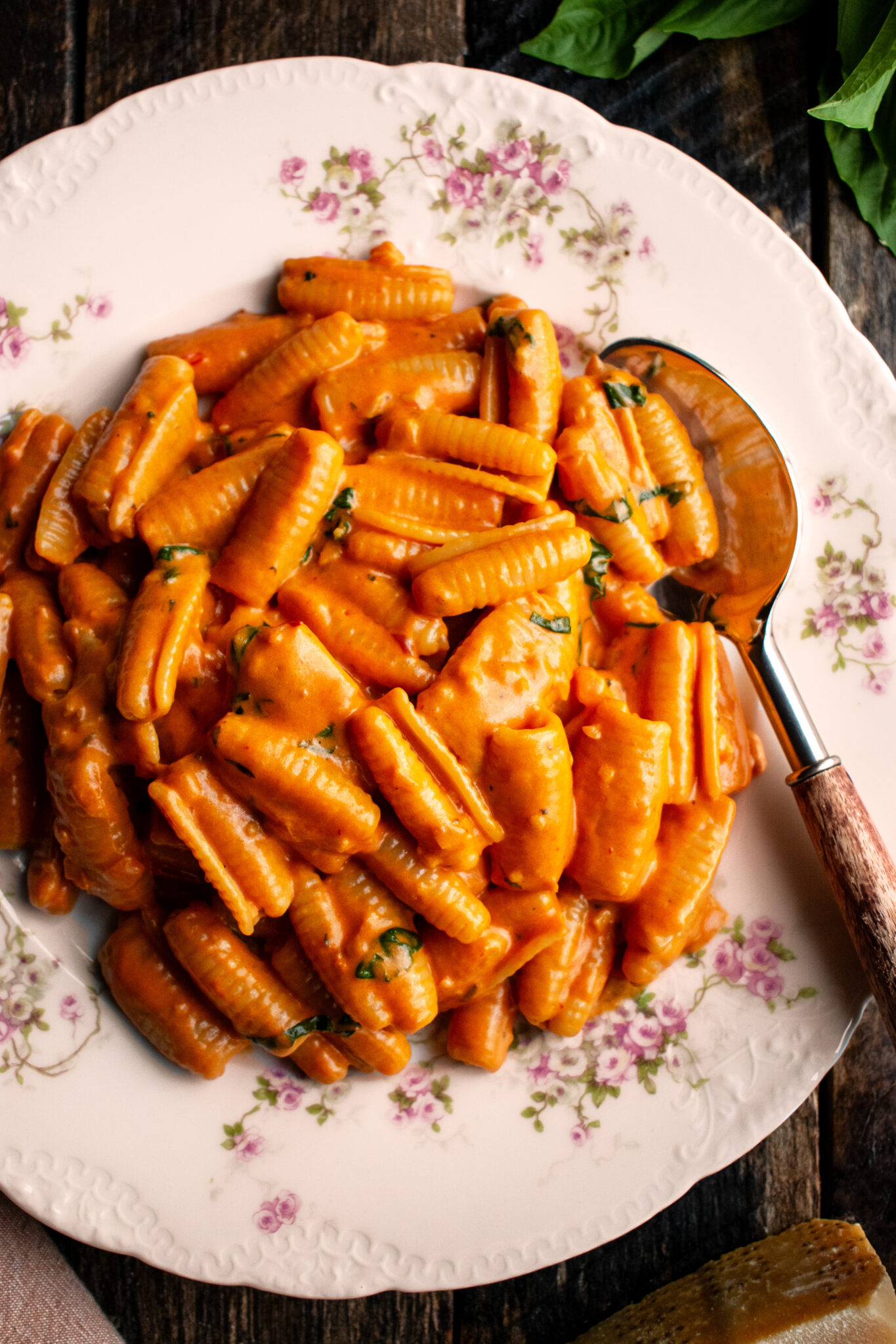 Creamy Basil & Calabrian Chili Cavatelli - The Original Dish